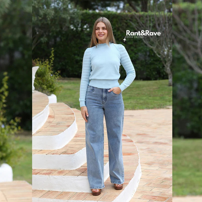 RANT & RAVE Simone Wide Leg Jeans - Denim – The Cope
