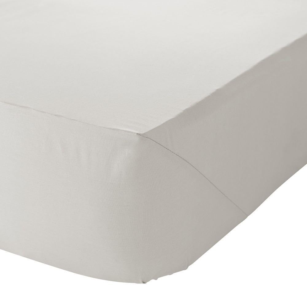 CATHERINE LANSFIELD Easy Iron Percale Fitted Sheet - Cream – The Cope