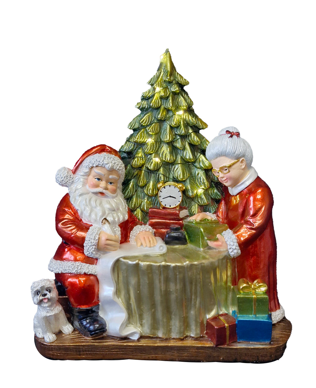 WGP Mr & Mrs Clause LED Figurine 24cm – The Cope