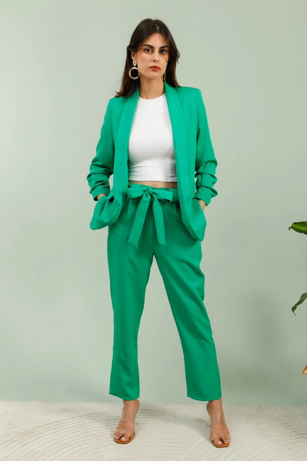 COPE CLOTHING Woman's 2-piece Suit - Green – The Cope