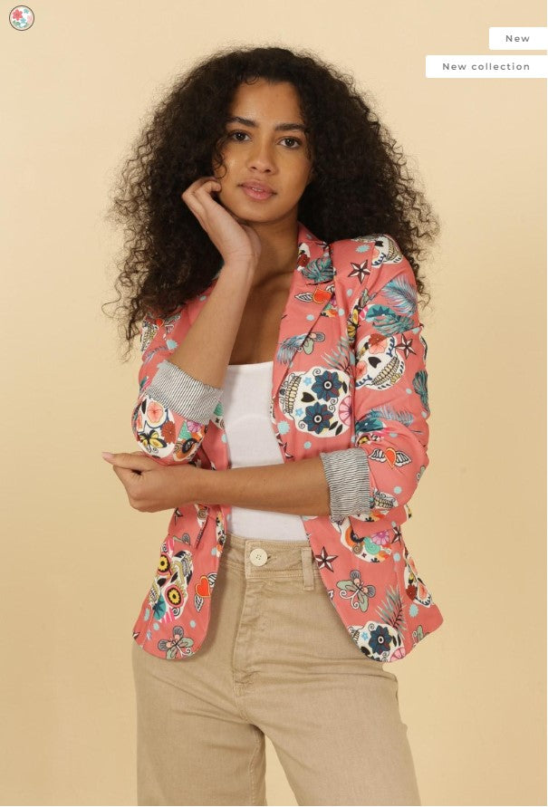 COPE CLOTHING : Flower Blazer – The Cope