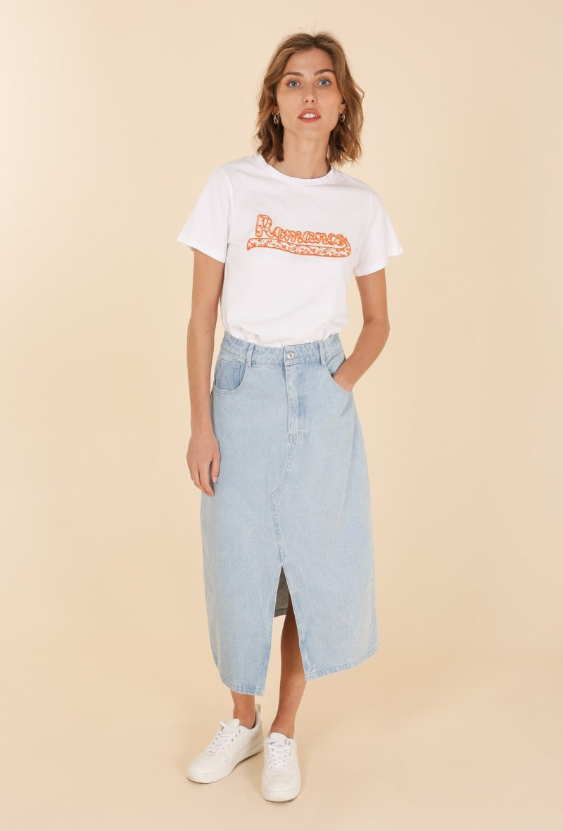COPE CLOTHING : Maxi Denim Skirt – The Cope