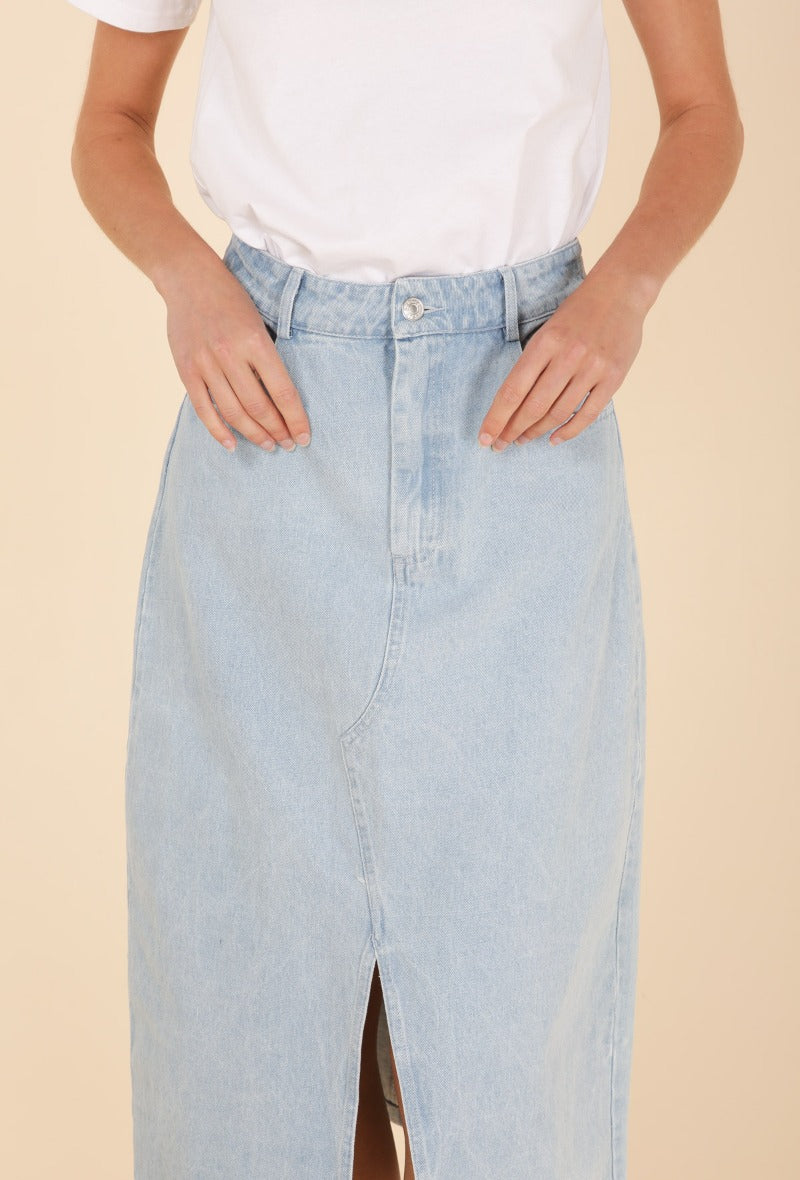 COPE CLOTHING : Maxi Denim Skirt – The Cope