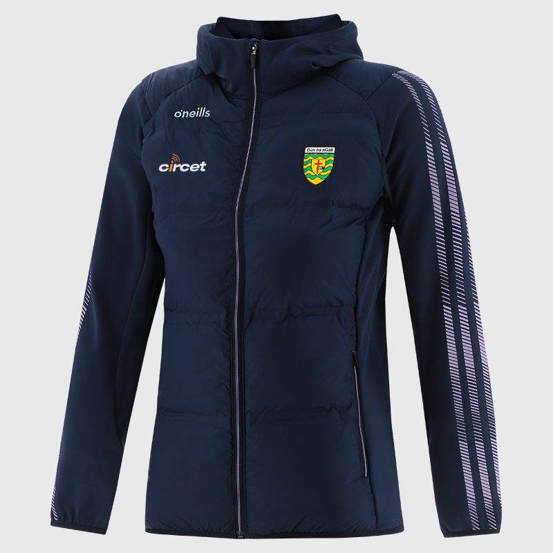 O'NEILLS Girl's' Donegal GAA Dynamo Lightweight Padded Jacket - Navy ...