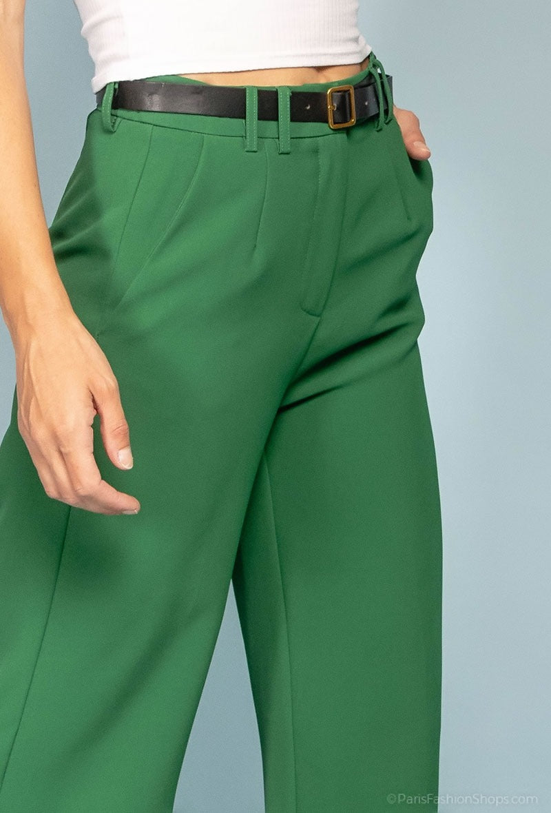 COPE CLOTHING : Tailored Trousers - Green – The Cope