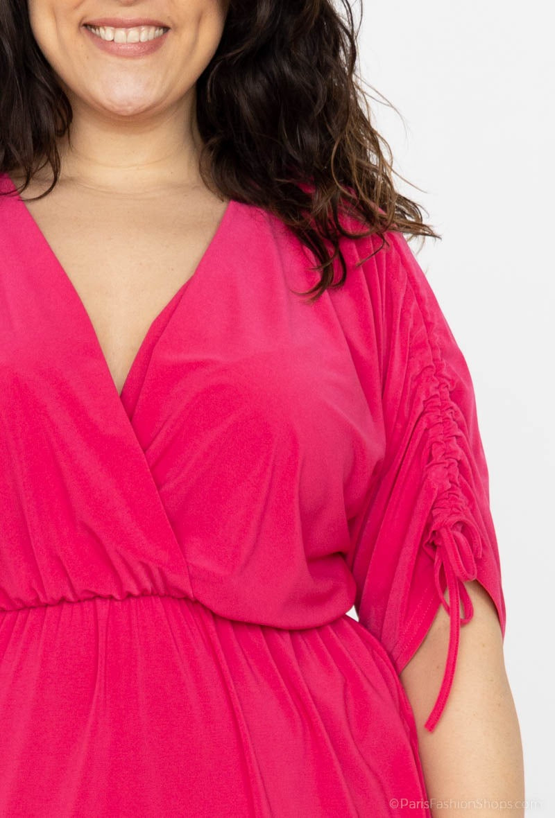 COPE CLOTHING : Short Sleeve Wrap Dress – The Cope