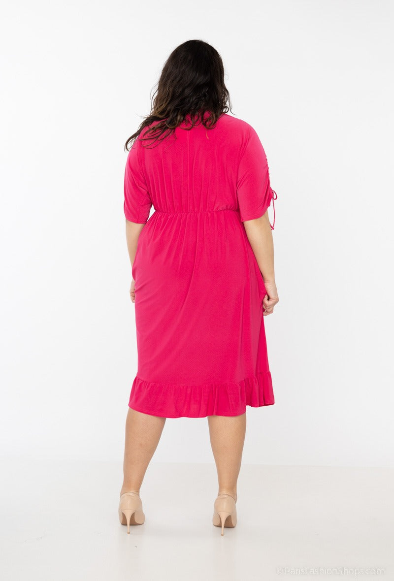 COPE CLOTHING : Short Sleeve Wrap Dress – The Cope