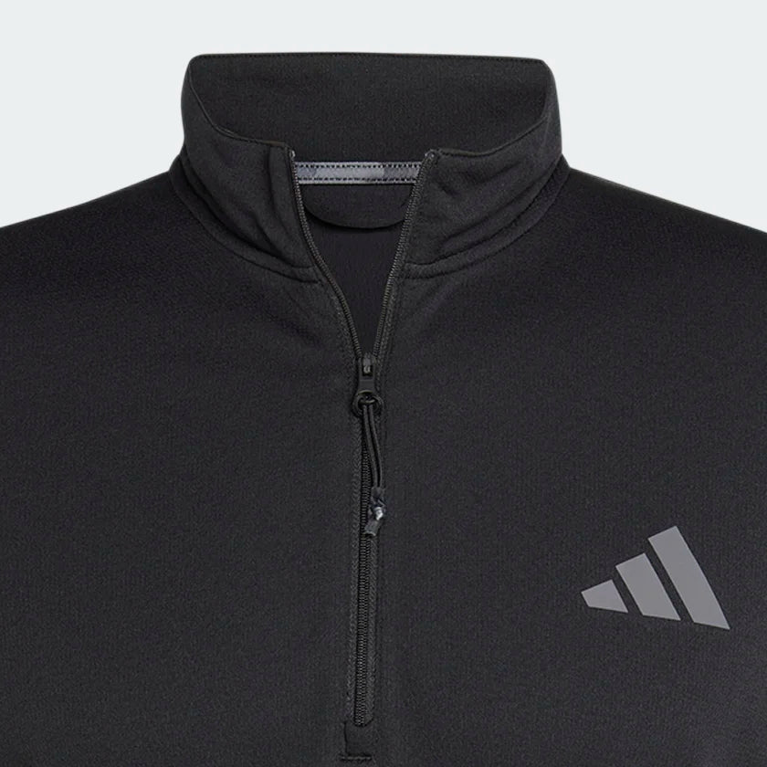 ADIDAS Men's 1/4 Zip Training Top - Black – The Cope